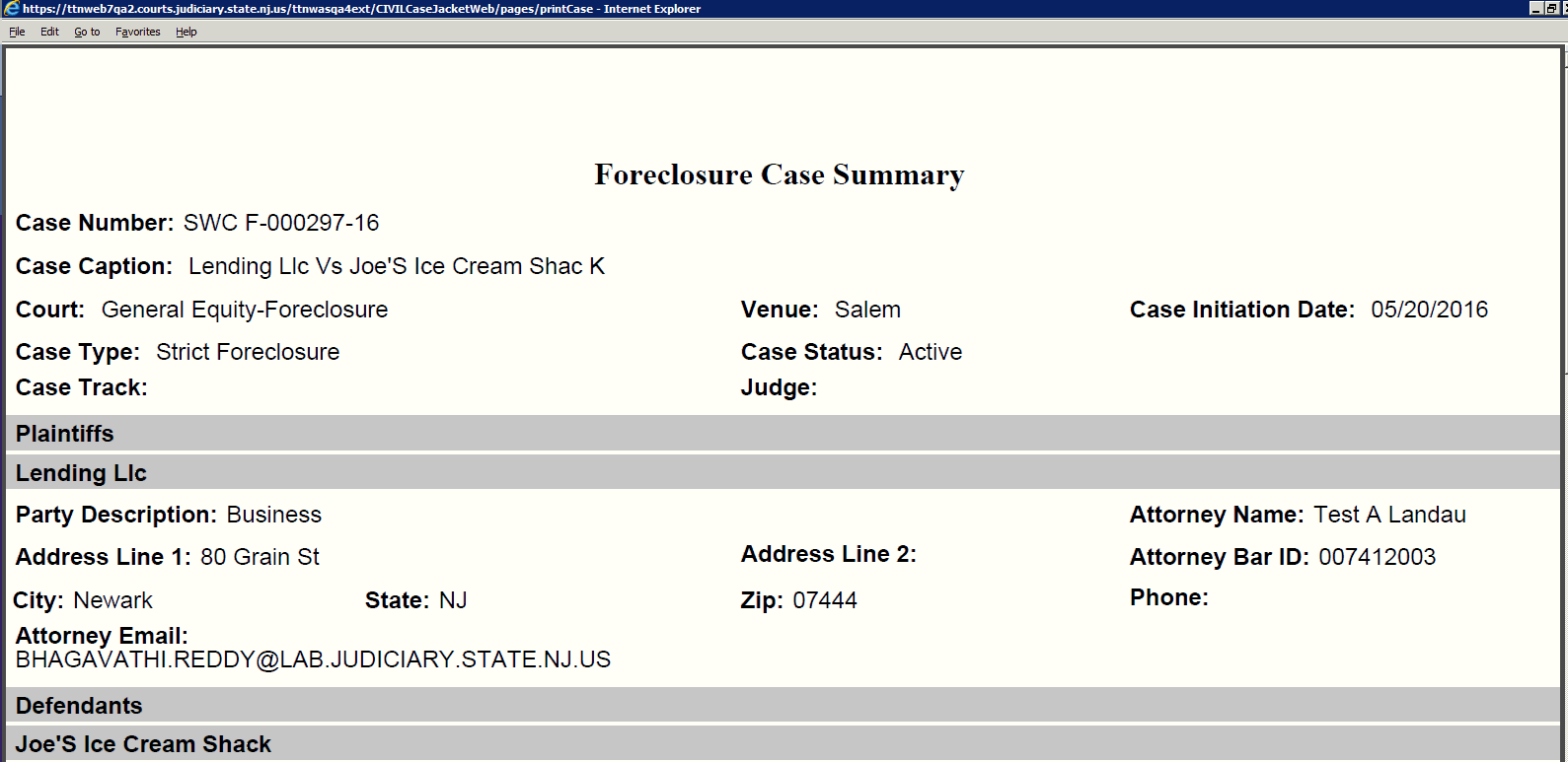 External Case Jacket View